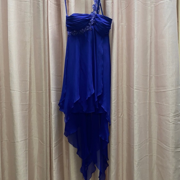 Dresses | Hailey Logan Dark Purple Prom Dress | Poshmark